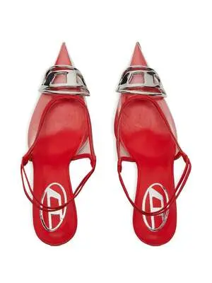 DIESEL® D-venus Sb 90mm Pumps - Red