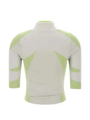 Casablanca Half-zip Top With Logo Detail