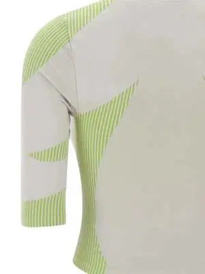 Casablanca Half-zip Top With Logo Detail