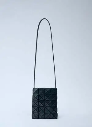 Issey Miyake Geometric Paneled Crossbody Bag - Black