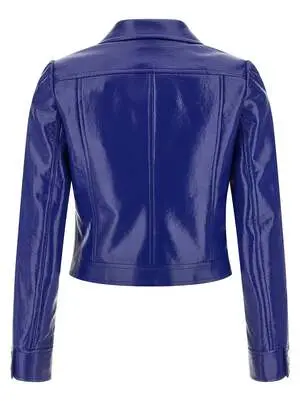 COURREGES Re-edition Vinyl Jacket - Blue