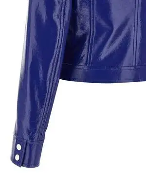 COURREGES Re-edition Vinyl Jacket - Blue