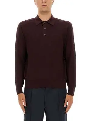 Burberry Shirt With Polo Collar - Multicolor