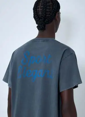 GALLERY DEPT. Logo Motif Cotton Jersey T-shirt