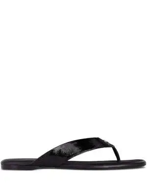 COURREGES R" Logo Slide Sandals