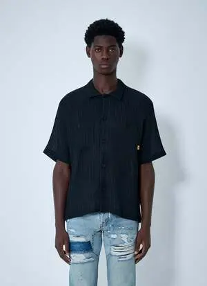 GALLERY DEPT. Pleated Shirt - Black