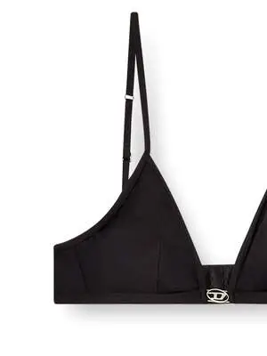 DIESEL® Luna Bra With D-logo Plaque