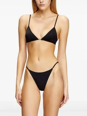 DIESEL® Luna Bra With D-logo Plaque