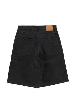 Casablanca Floral Shorts - Black