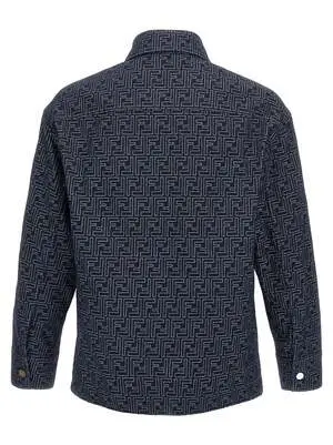 Fendi Overshirt Denim Ff