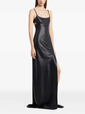 COURREGES Long Dress With Cut-out Detail