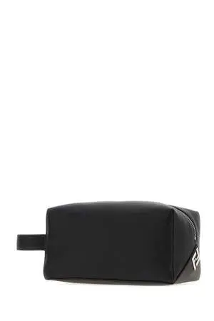 Fendi Leather Lui Beauty Case - Black