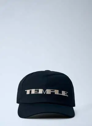 Rick Owens Embroidered Logo Cap - Black