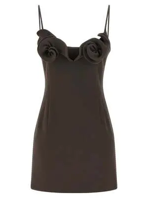 Magda Butrym Mini Dress With Sculptural Detail