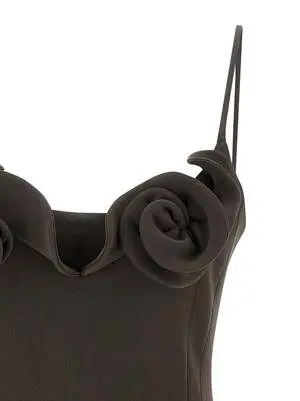 Magda Butrym Mini Dress With Sculptural Detail