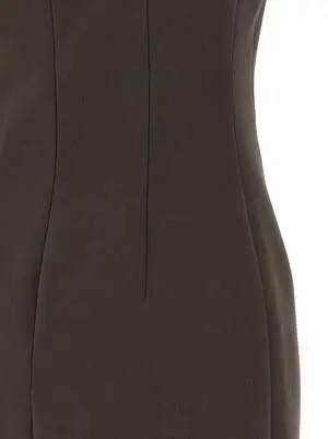 Magda Butrym Mini Dress With Sculptural Detail
