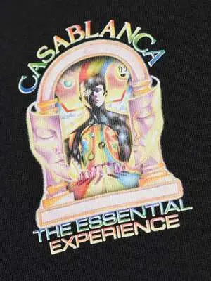 Casablanca Crew-neck T-shirt With Print