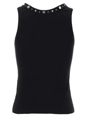 Versace Medusa Ribbed Tank Top