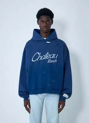 GALLERY DEPT. Distressed Chateau Ranch Hooded Sweatshirt