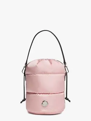 Moncler Silver Tone Bucket Bags For Women