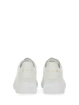 Alexander McQueen Oversized Leather Sneakers - White