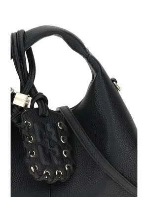 GANNI Hobo Mini Handbag - Black