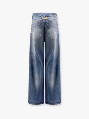 Dior Flared Jeans With Distressed Effect