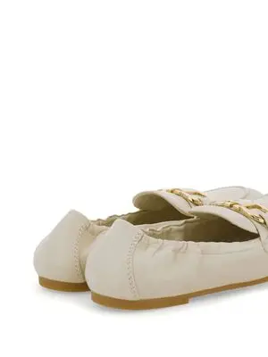 FERRAGAMO Jodie Unstructured Loafers - Multicolor