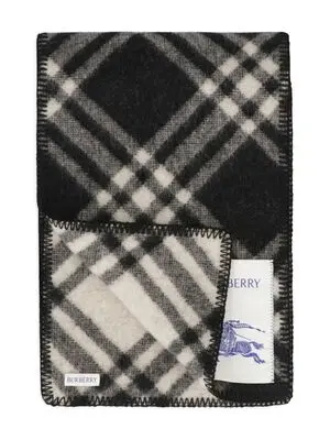 Burberry Check Wool Scarf
