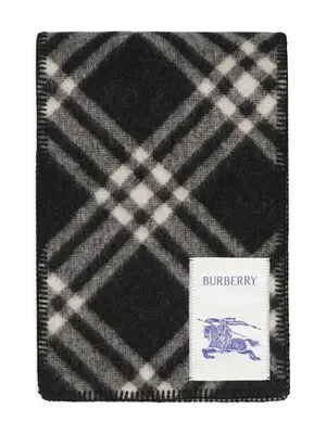 Burberry Check Wool Scarf - Multicolor