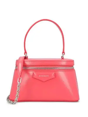 Givenchy Antigona Vanity Bag In Box Leather With Chain Strap - Multicolor