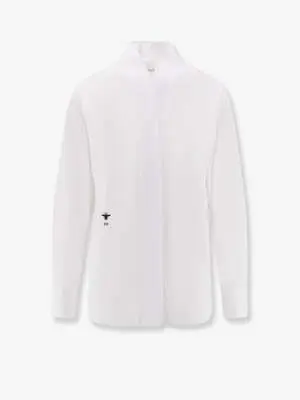 Dior Cotton Shirt With Embroidery - Multicolor