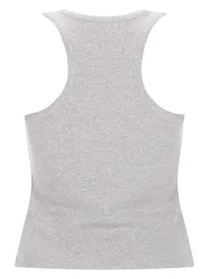 Casablanca Ribbed Logo Tank Top