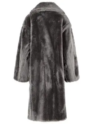 STAND STUDIO Biba Grey Wool Coat