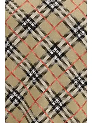 Burberry Wool Checkered Crew Neck Sweater