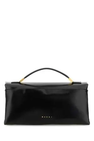 Marni Leather Prisma Handbag