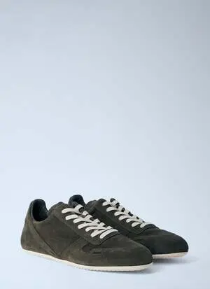 Rick Owens Suede Lace-up Sneakers - Multicolor