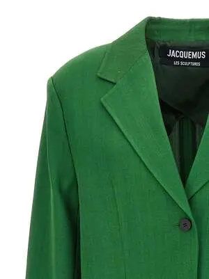 Jacquemus Single-breasted Blazer - Green