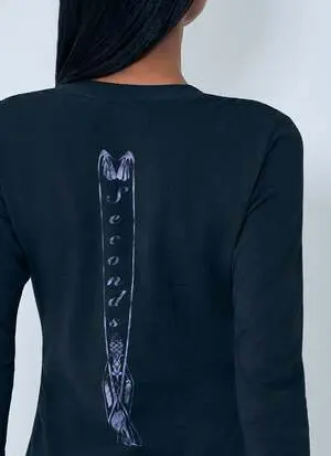 Our Legacy Strain Slim T-shirt With Graphic Print