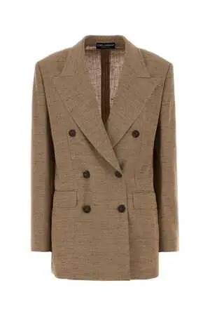 Dolce & Gabbana Biscuit Tweed Blazer