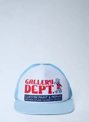 GALLERY DEPT. Trucker Cap With Mesh Panels - Blue