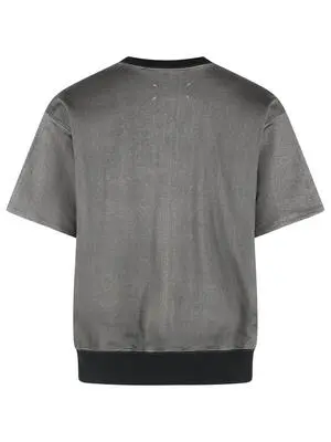 MAISON MARGIELA Viscose And Grey Cotton T-shirt