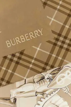 Burberry Printed Silk Foulard