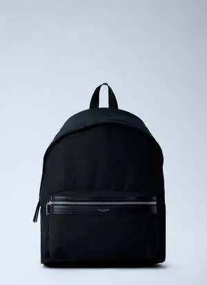 Saint Laurent City Backpack - Black