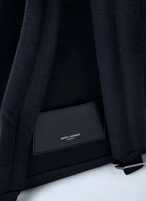 Saint Laurent City Backpack - Black