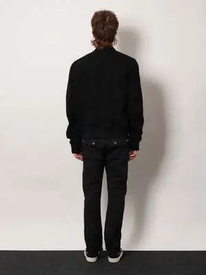 Rick Owens Bauhaus Flight Bomber In Virgin Wool - Multicolor