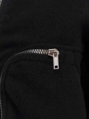 Rick Owens Bauhaus Flight Bomber In Virgin Wool - Multicolor