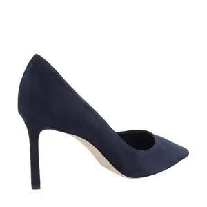 JIMMY CHOO Romy Pumps Suede Pointed-toe Stiletto Heels - Blue
