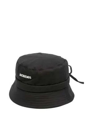 Jacquemus Le Chapeau Bob Gadjo Bucket Hat - Black
