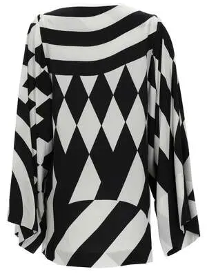 Dries Van Noten Charlie Viscose Blouse - Multicolor